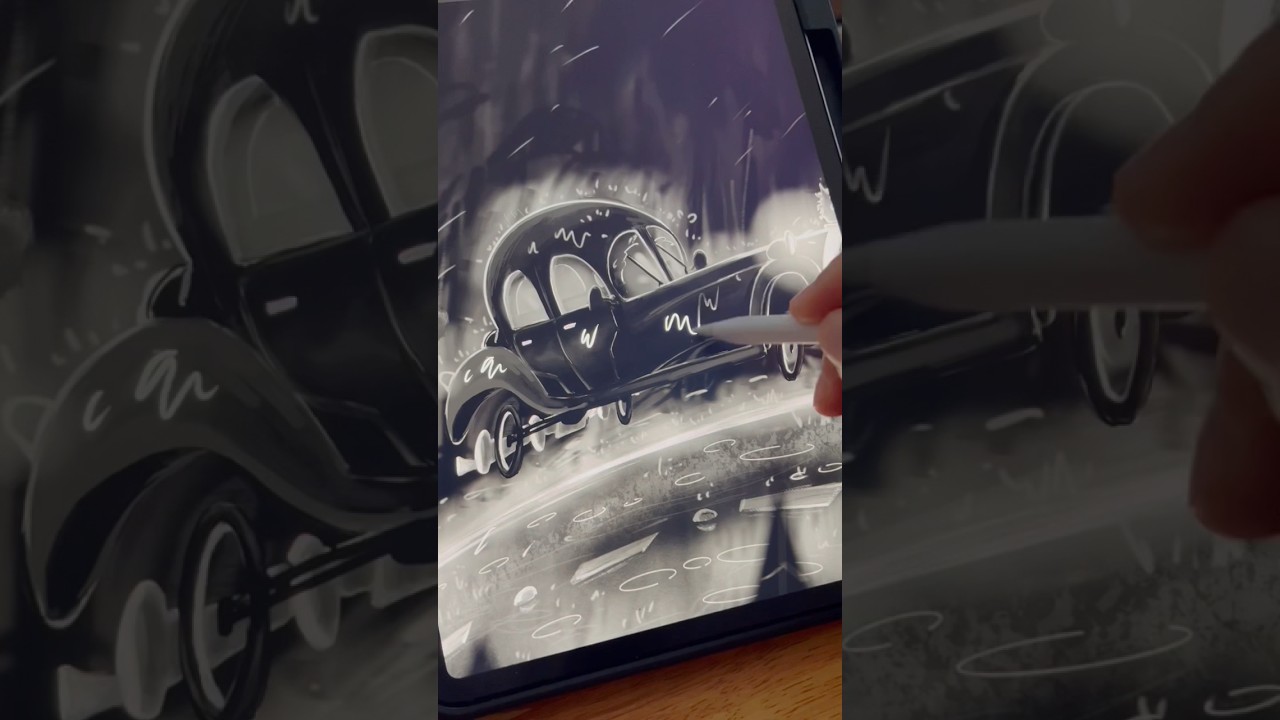 Procreate Animation ️ Bring your drawings to life 🌀 #procreate #comics ...