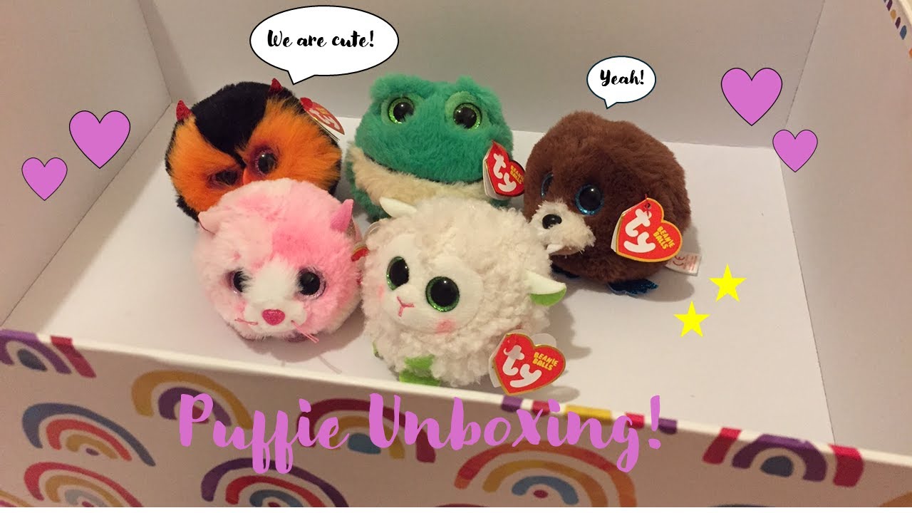 Unboxing my NEWEST Ty Puffies for 2025! - YouTube