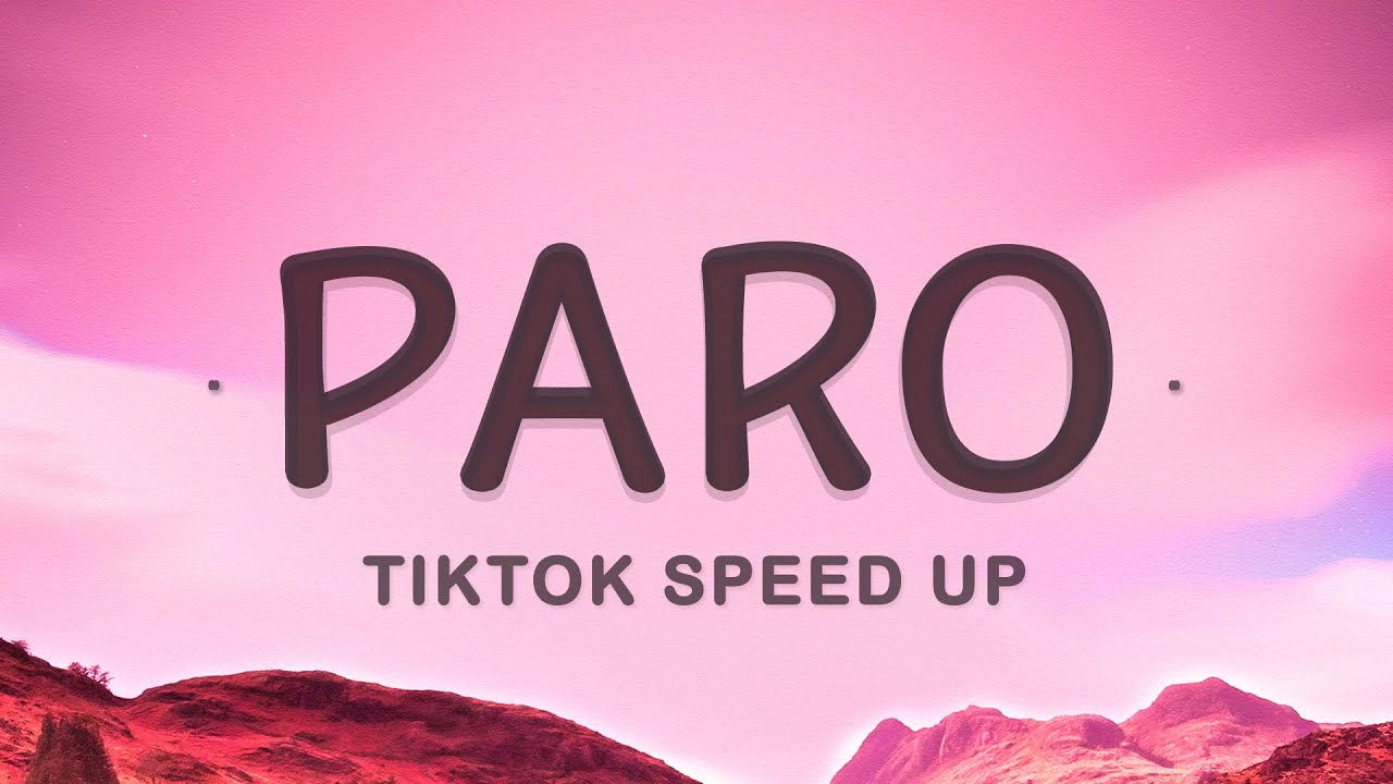 NEJ' - Paro (Song TikTok) (Speed Up Lyrics) - YouTube