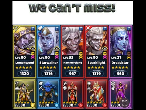 The Astro Elves can't miss!! | Empires & Puzzles - Balance Update 4/8 ...