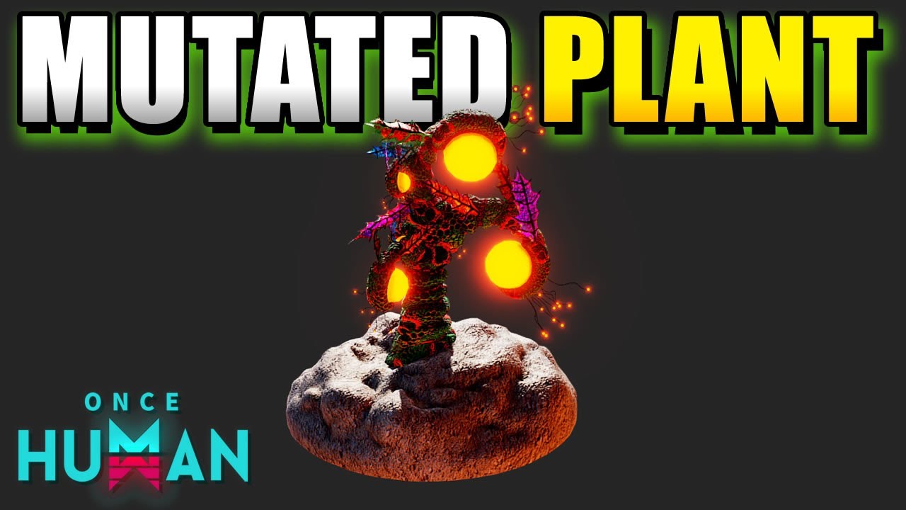 Once Human How to Plant Crops and Produce Mutated Crops - YouTube