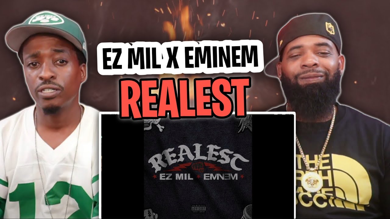 AMERICAN RAPPER REACTS TO -Ez Mil & Eminem - Realest (AUDIO) - YouTube