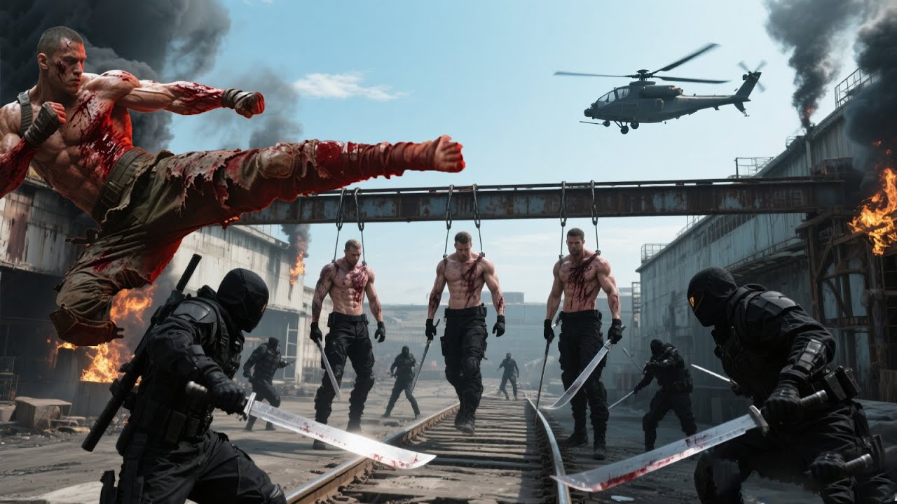 💥 Action Movie | Surrounded by a Secret Organization, One Man Fights ...