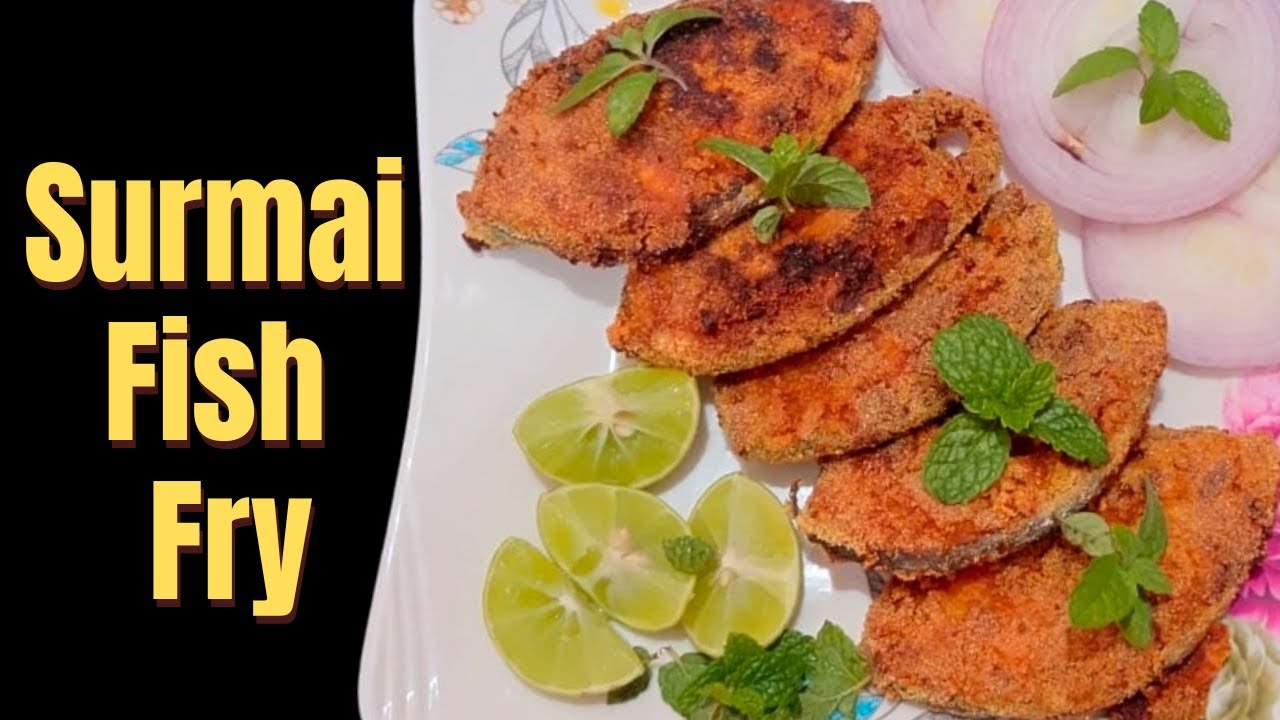 Surmai Fish Fry recipe in hindi | Easy and tasty fried fish | How To ...