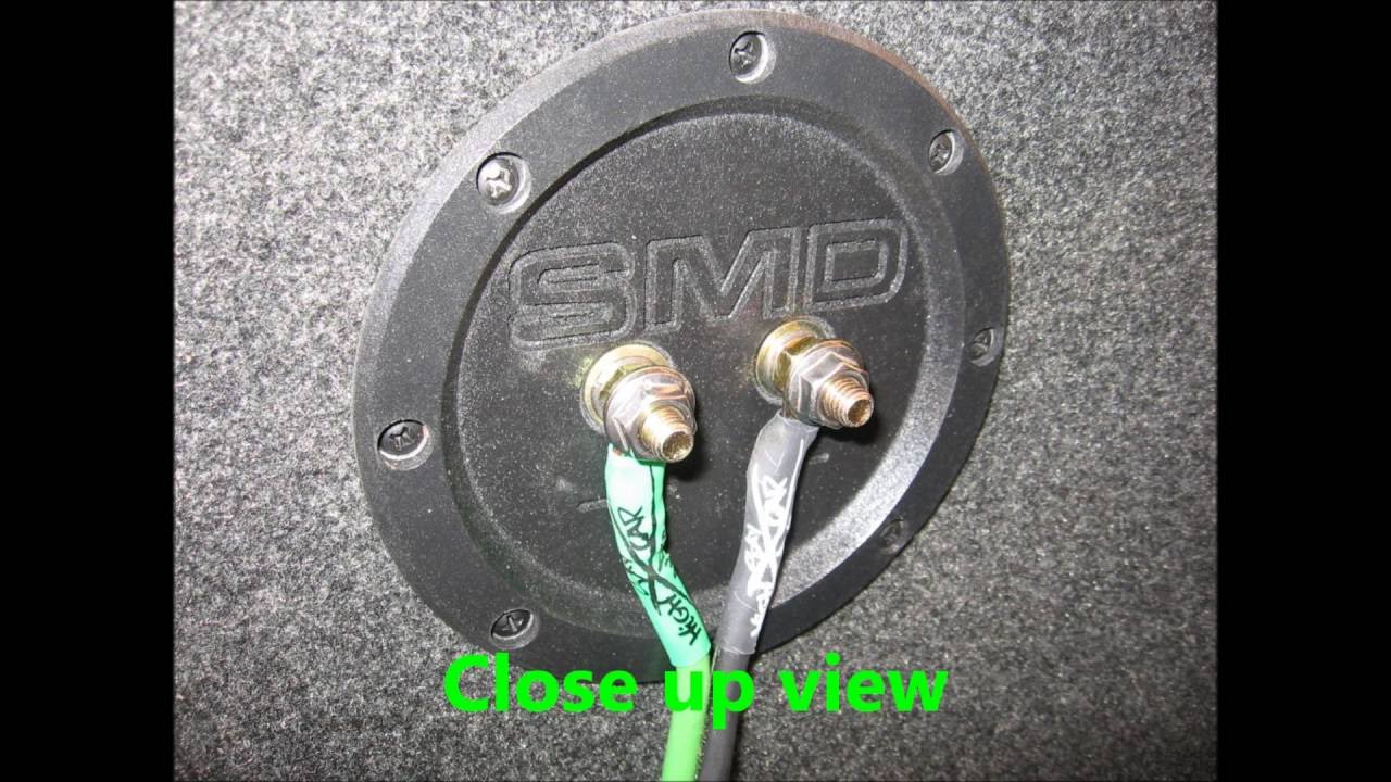 SMD heavy duty speaker terminal upgrade (Slideshow) - YouTube