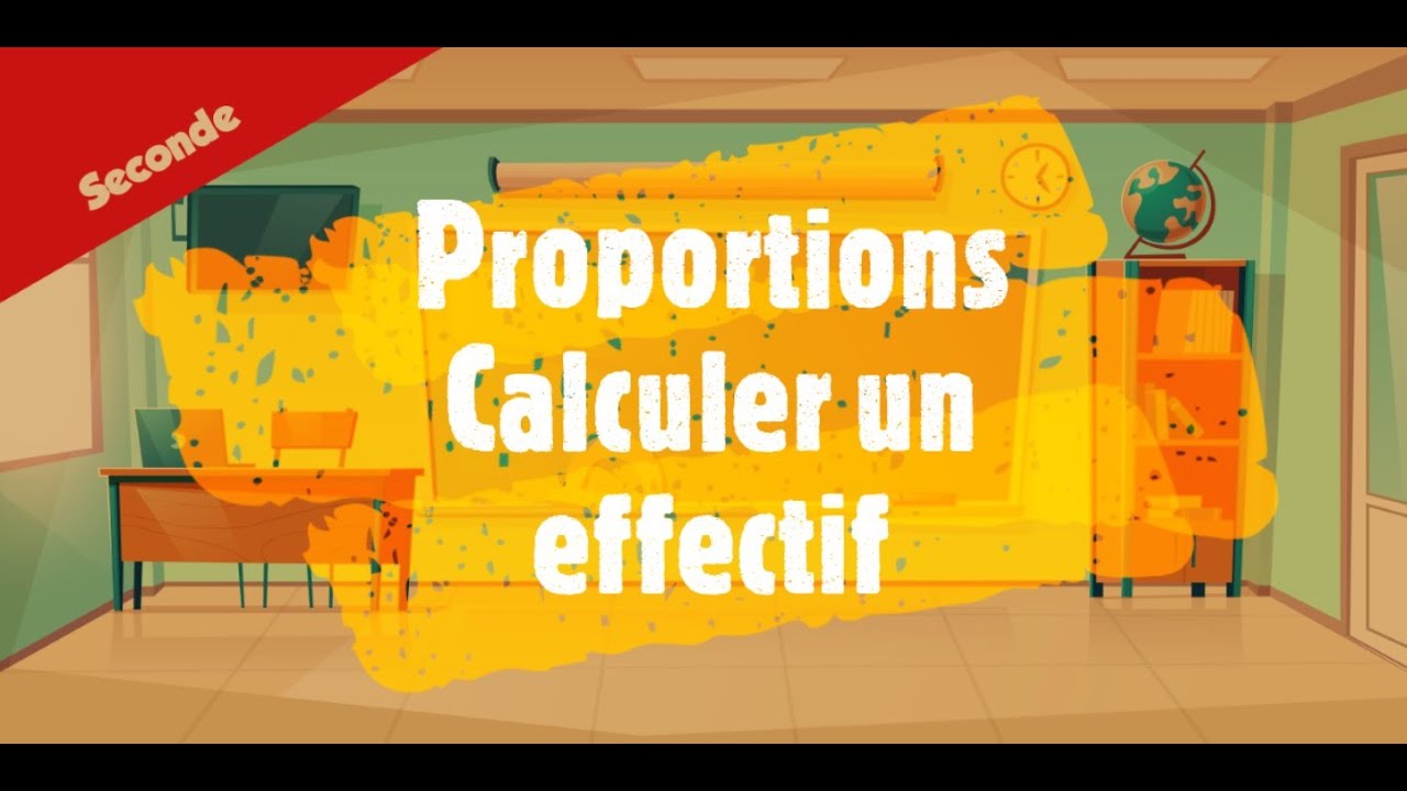 Proportions - Calculer un effectif - YouTube