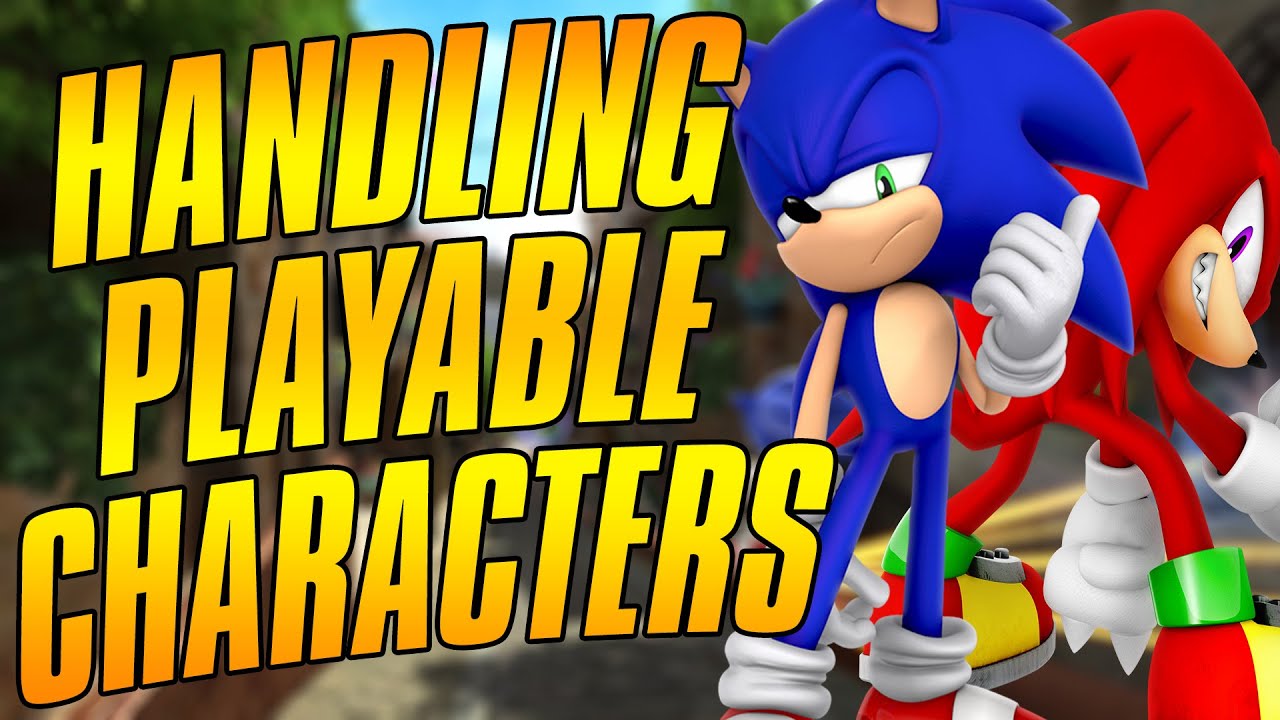 How To Handle Playable Characters In The Next Sonic Game - YouTube