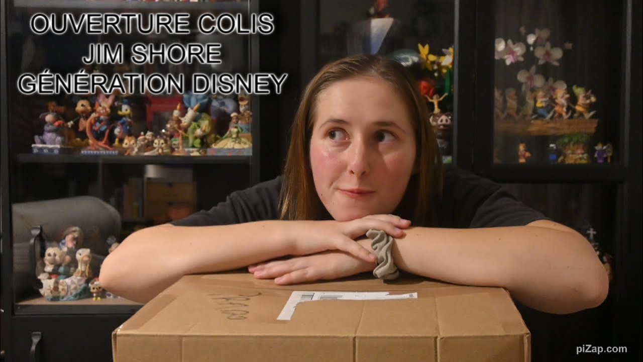 OUVERTURE COLIS JIM SHORE GÉNÉRATION DISNEY SPÉCIAL NOËL - YouTube
