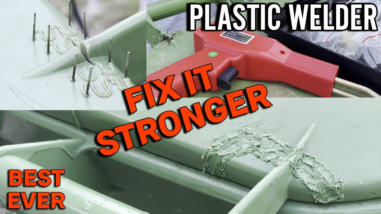 Repair Plastic Stronger Than Before Plastic Welding - YouTube