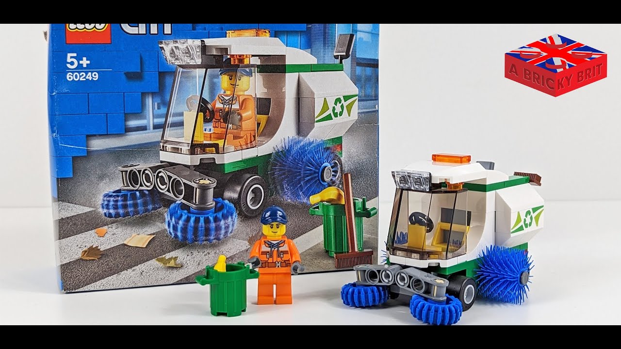 LEGO City Street Sweeper Speed Build Set 60249 - YouTube