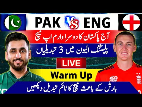 ICC T20 World Cup Warm Up Match: Pakistan vs England Warm Up Match 2026 ...