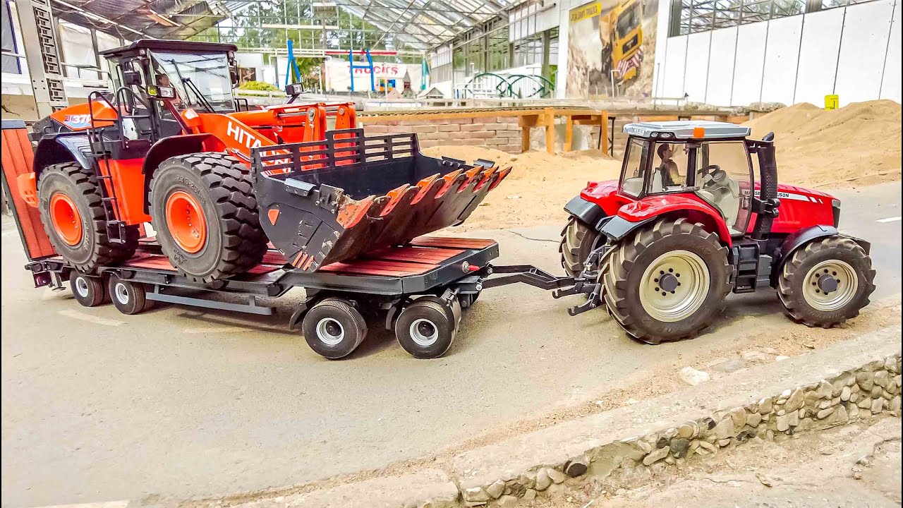TRACTOR OVER THE LIMIT! MASSIVE OVERLOAD, XXL RC TRUCKS AND TRACTORS ...