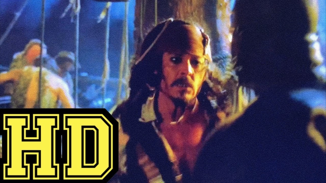 Pirates of the Caribbean 4 - Jack VS Gunner - YouTube