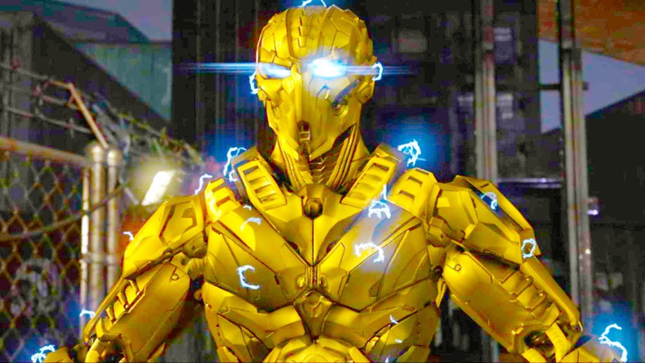 Mortal Kombat XL - All Klassic Fatalities on Golden Triborg Costume Mod ...