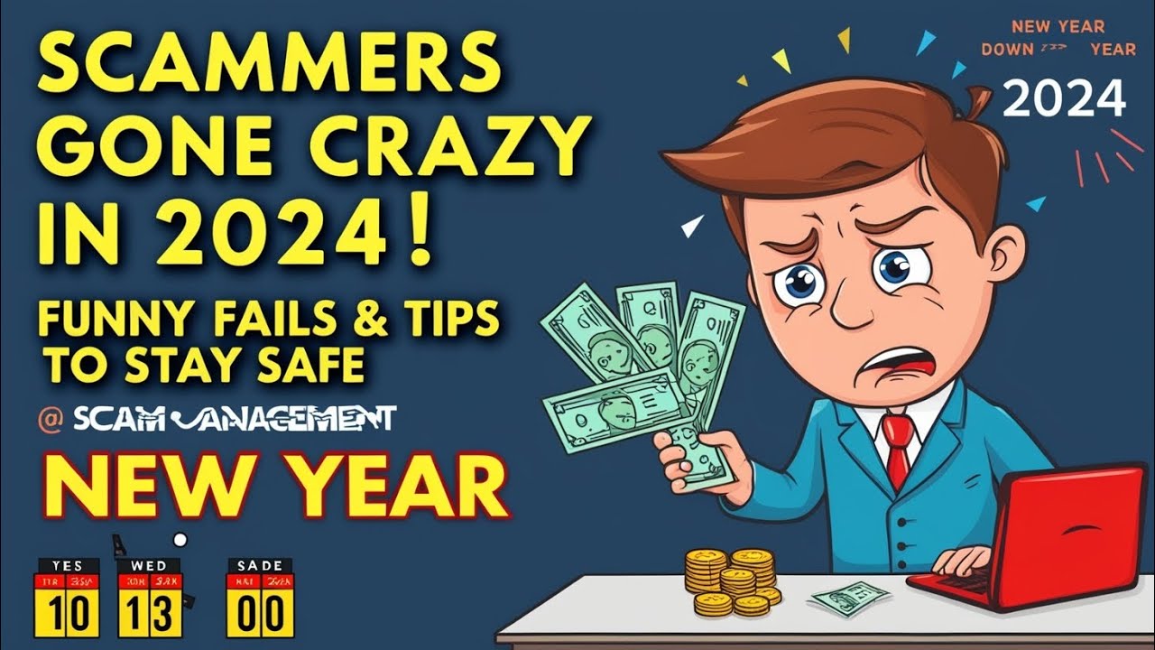 Scammers Gone Crazy in 2024! Funny Stories & New Year Tips | SCAm ...