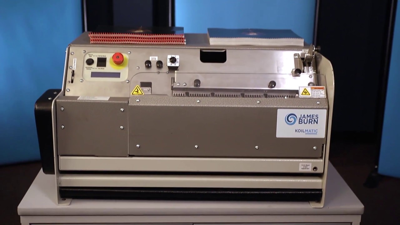James Burn Koilmatic Automatic Tabletop Coil Inserter/Crimper (Overview ...