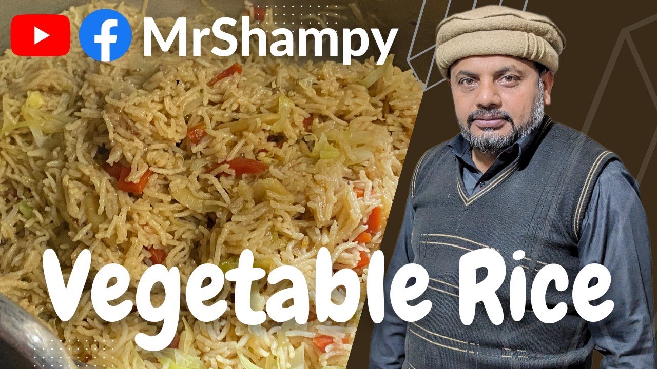Vegetable Rice with Chachu | Homemade Recipe | MrShampy - YouTube