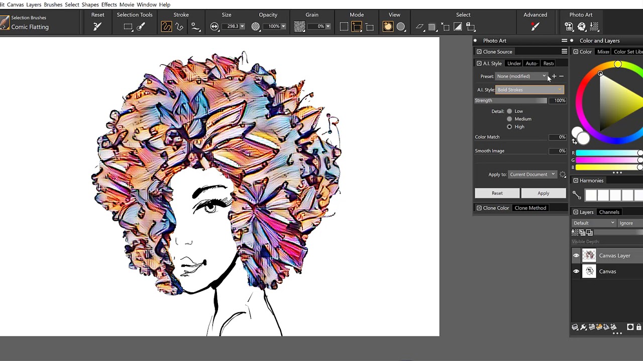 AI stylized Illustration - YouTube