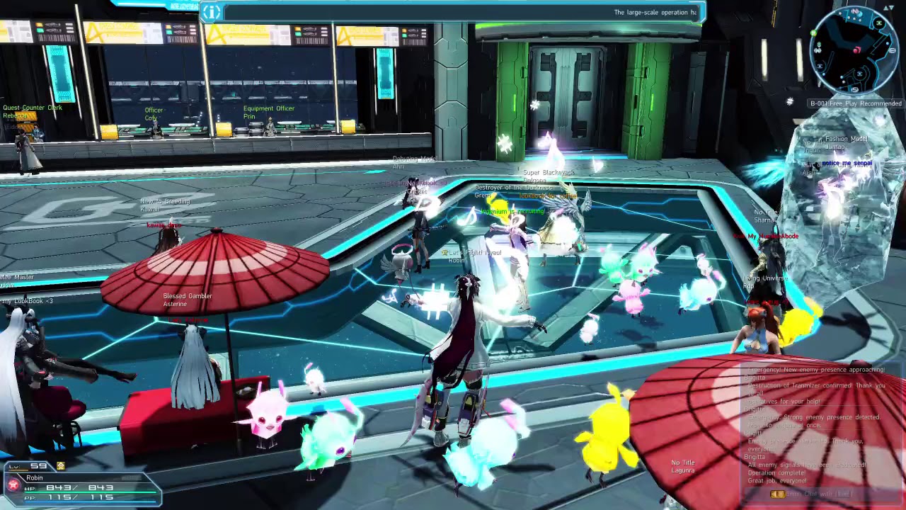 PSO2 - One with the Rappies - YouTube