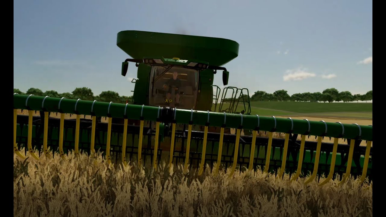 #FS22 New Map- Iowa Plains EP1. Wheat Is Ready To Harvest! LET'S GO! # ...
