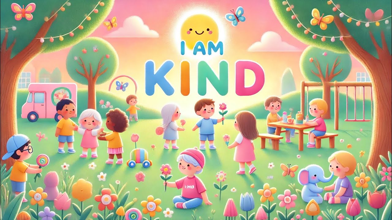 I Am Kind | Gentle Song About Kindness for Kids | Little Hearts, Big ...