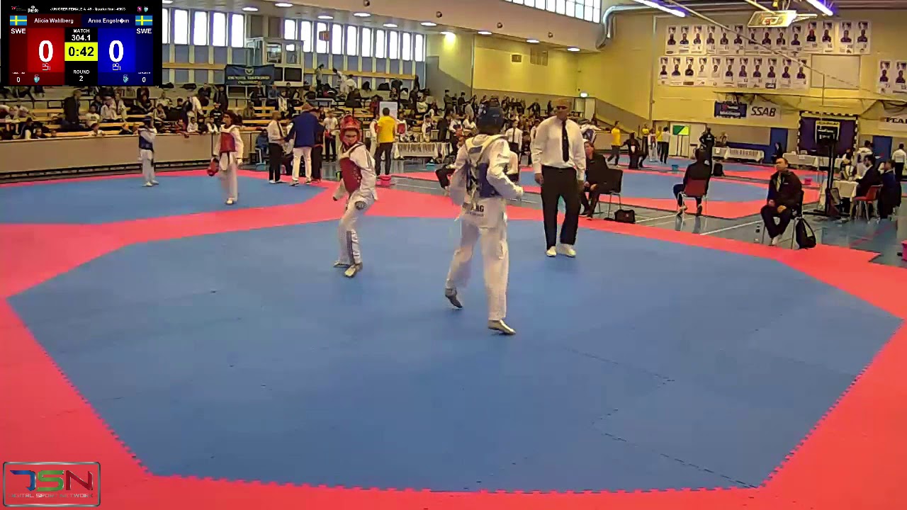 304 1 Anna Engstr m, Kumgang Trollhättan vs Alicia Wahlberg, Soo Shim ...