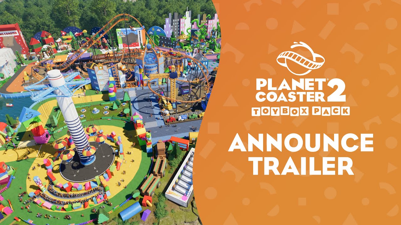 Planet Coaster 2 | Toybox Pack Announce Trailer - YouTube