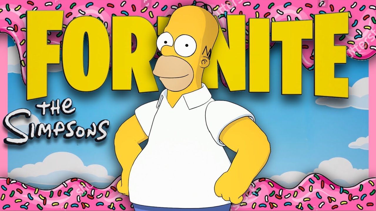 Homer Simpson Skin Showcase | The Simpsons Fortnite Chapter 6 Mini ...