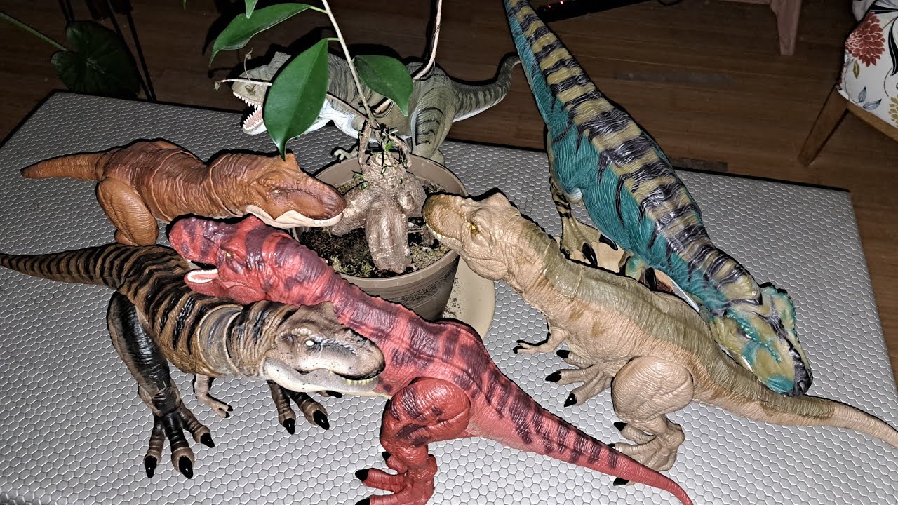 Toy Talk & Stuff 384:New Jurassic Park real feel T-Rex features.Toy ...