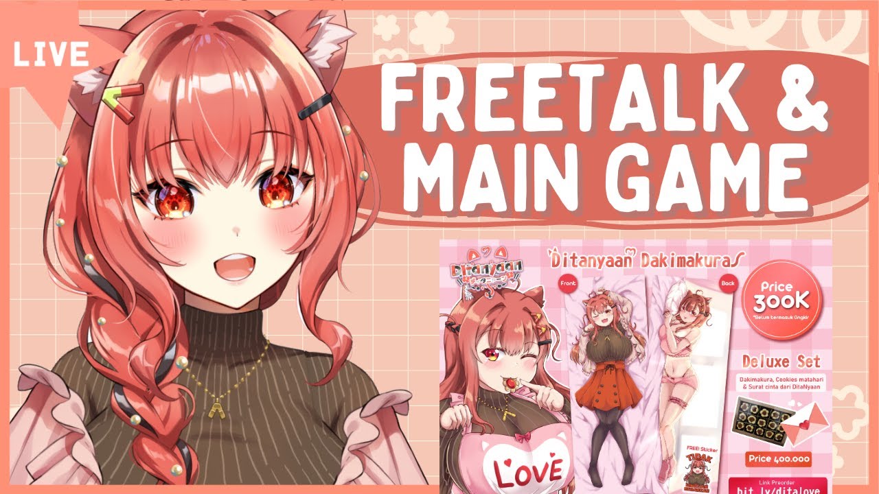 PO DAKIMAKURA DITANYAAN DIBUKA! FREETALK DAN MAIN GAME! ♡ vtuber indonesia #mediashareon - YouTube