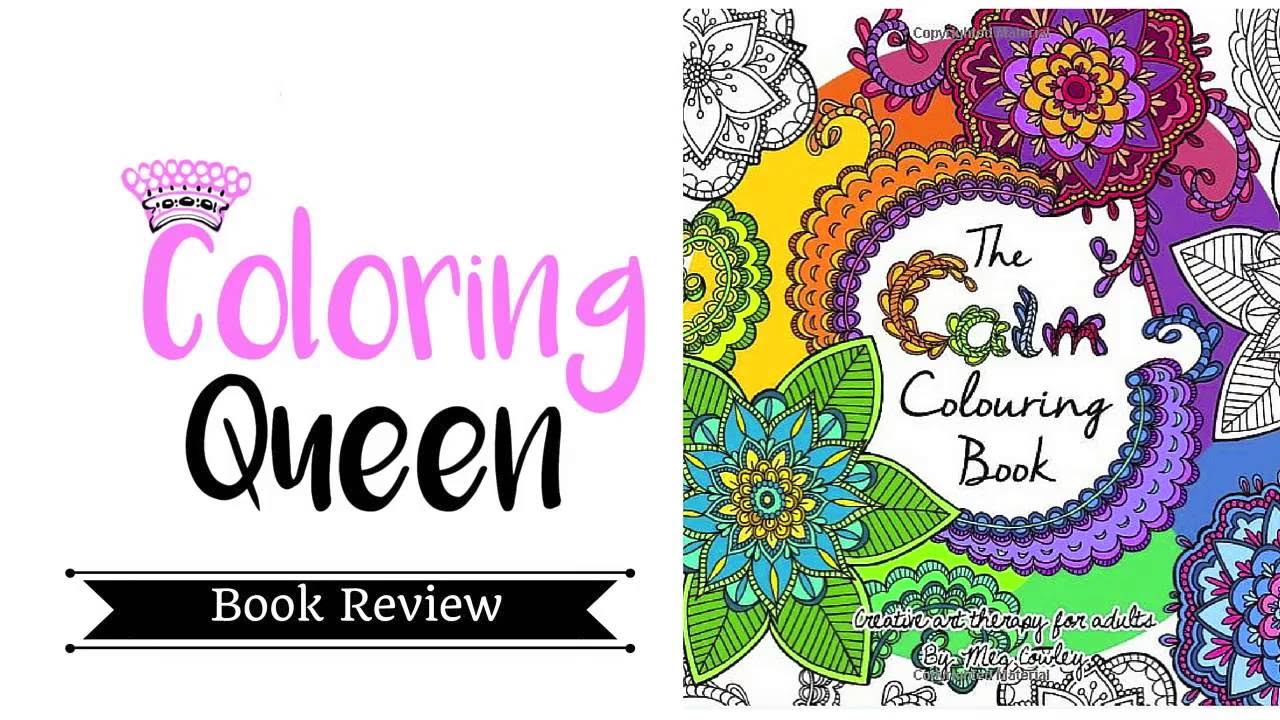 The Calm Colouring Book Volume 2 - Coloring Book Review - Meg Cowley ...
