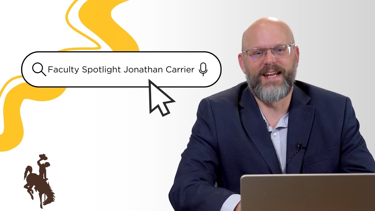 UWYO Faculty Spotlight | Jonathan Carrier - YouTube