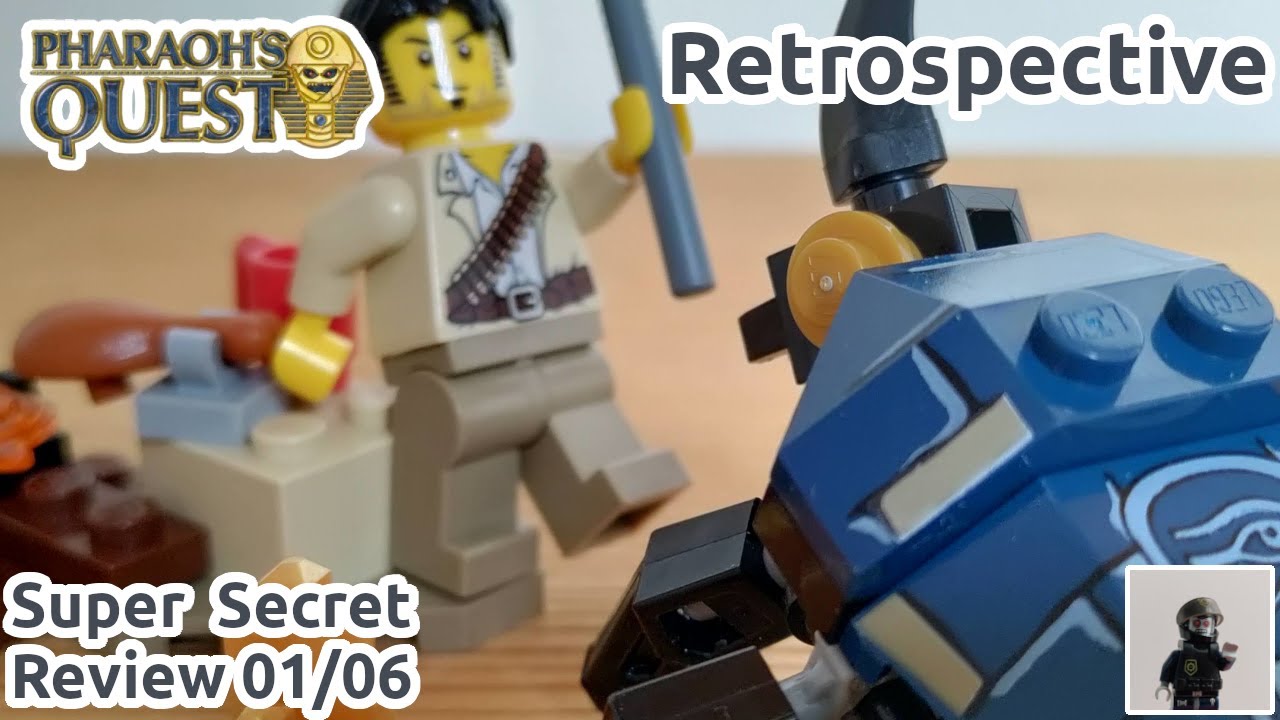 LEGO review 7305: Scarab Attack (2011, Pharaoh's Quest) 🔎 - YouTube