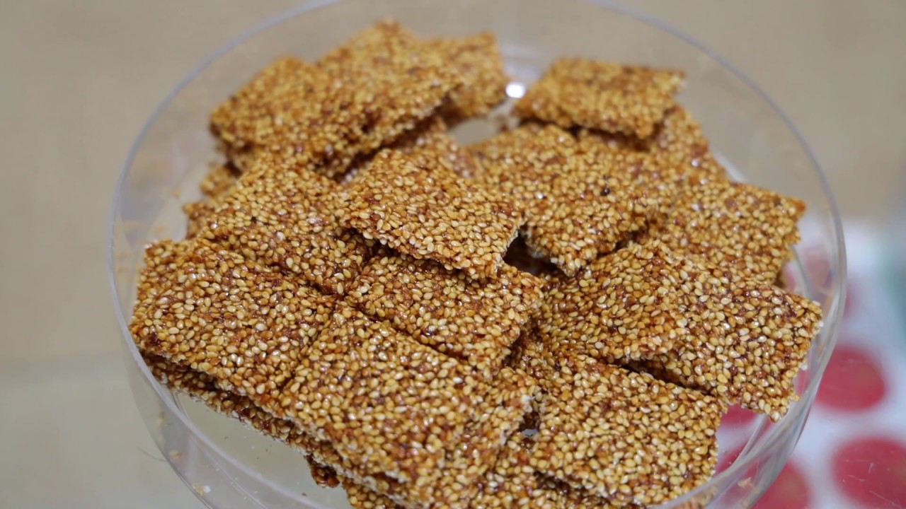 Semsmiyyeh (Sesame Crunch), Made in Lebanon: How It's Made? Artisanal ...