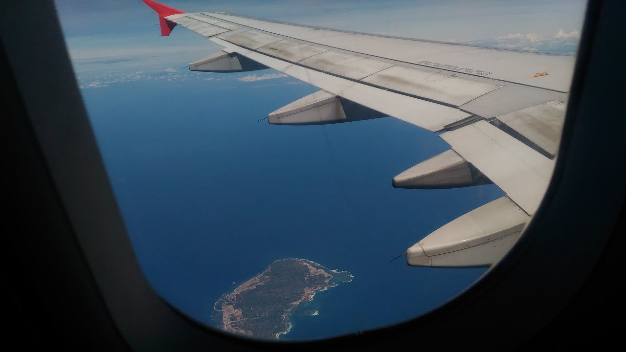 Air Asia Flight AK 134 Kuala Lumpur to Hong Kong - YouTube