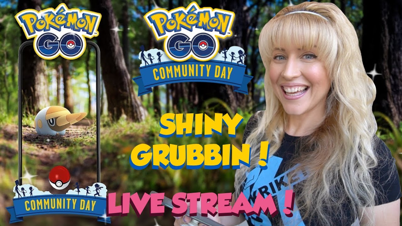 GRUBBIN COMMUNITY DAY!! Pokémon GO September Community Day LIVE!! - YouTube