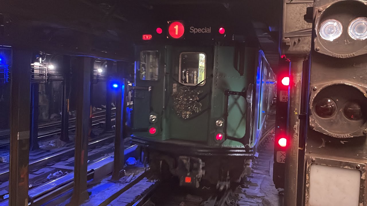 MTA Train Of Many Colors Nostalgia Train ride from 34 St Penn Station ...