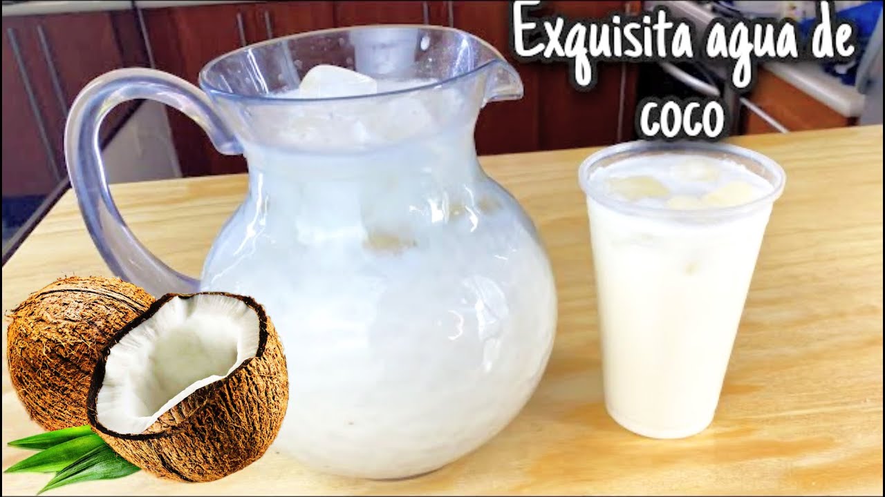 AGUA DE COCO CREMOSITA Y ECONÓMICA (pocos ingredientes) prepara esta ...
