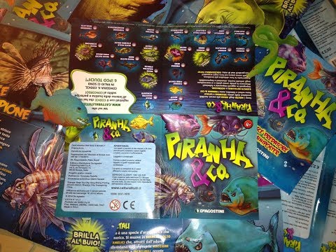 PIRANHAS & CO PREDATORY FISH BY DEAGOSTINI