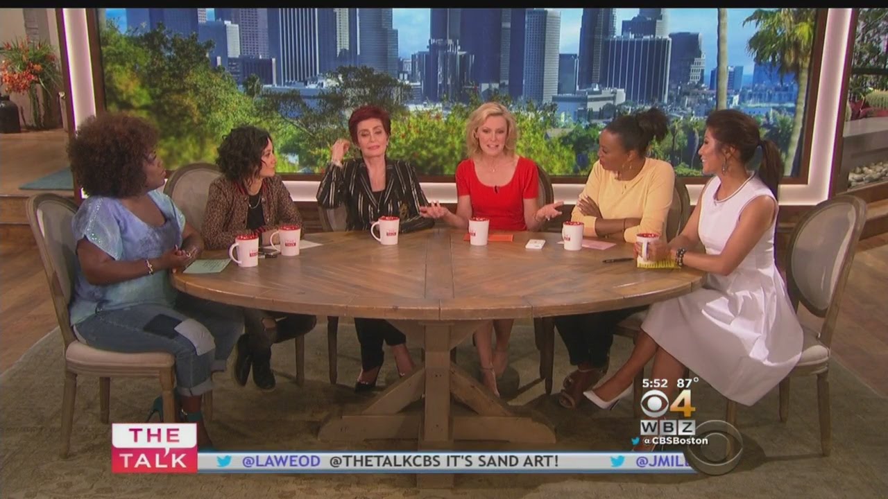 Behind The Scenes As Lisa Hughes Co-Hosts 'The Talk' on CBS - YouTube