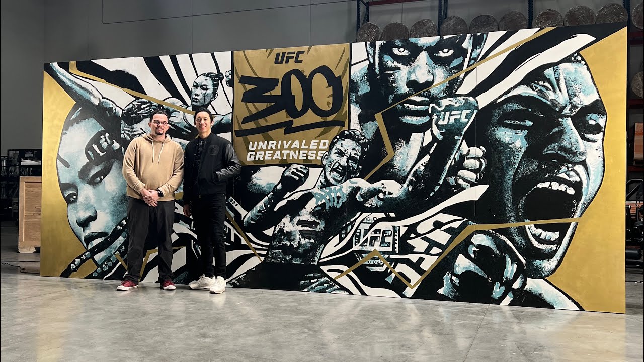 UFC 300 Timelapse Process (Front) - YouTube