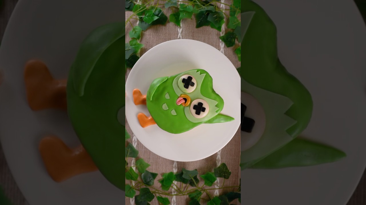 RIP Duolingo😔💚🪦 #duolingo #cake #shorts - YouTube