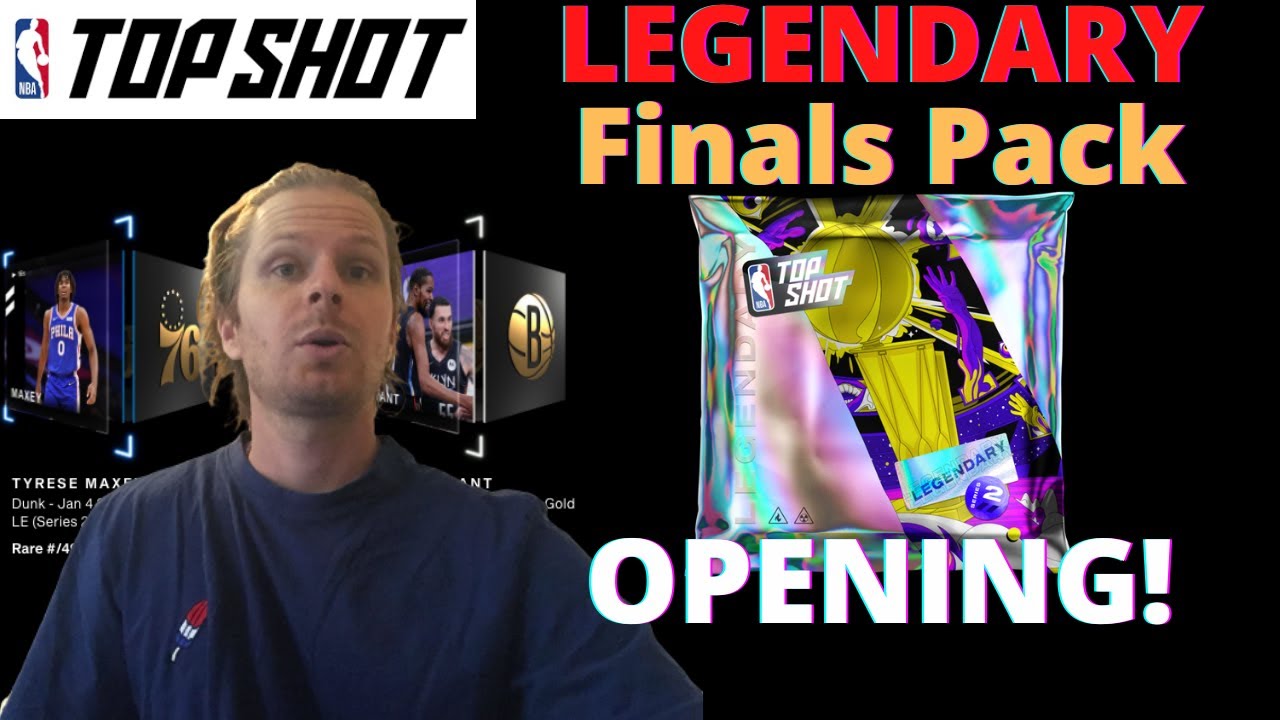 NBA Finals Legendary Pack OPENING! NBA Top Shot - YouTube