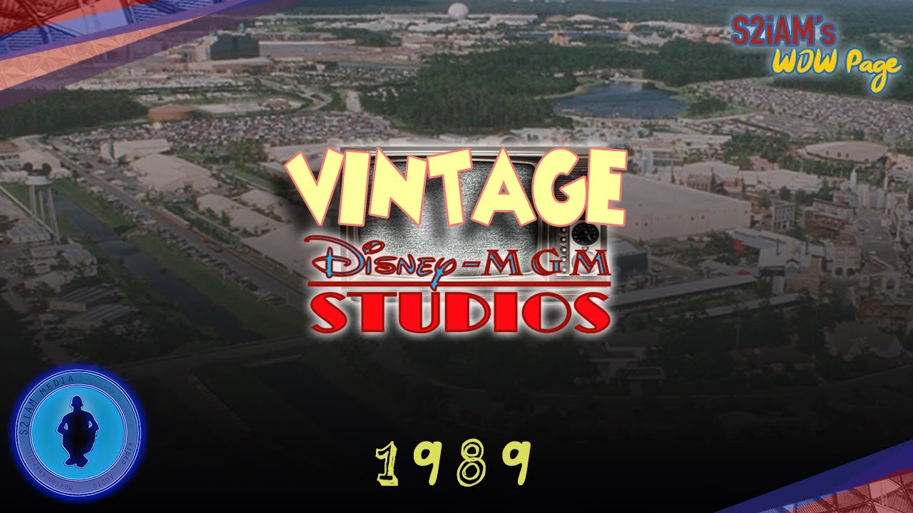 1989 Disney MGM Studios Theme Park The Dream Comes True - Rare ...