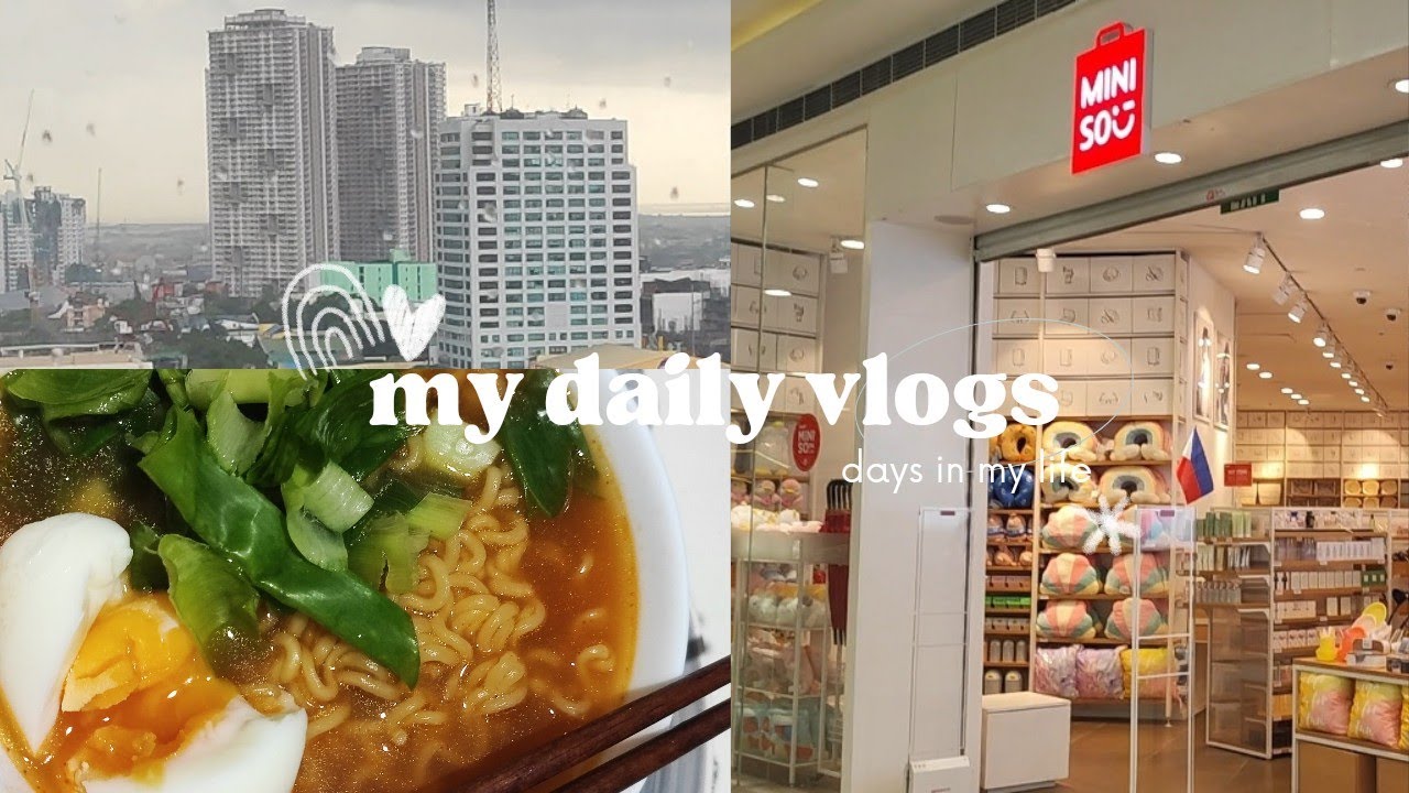 living alone in the philippines, rainy days, routine, ramen, staying ...