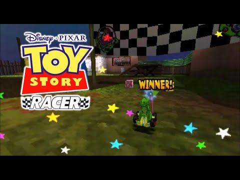 Toy Story Racer PS1 - Rex (All Challenges Complete) - YouTube