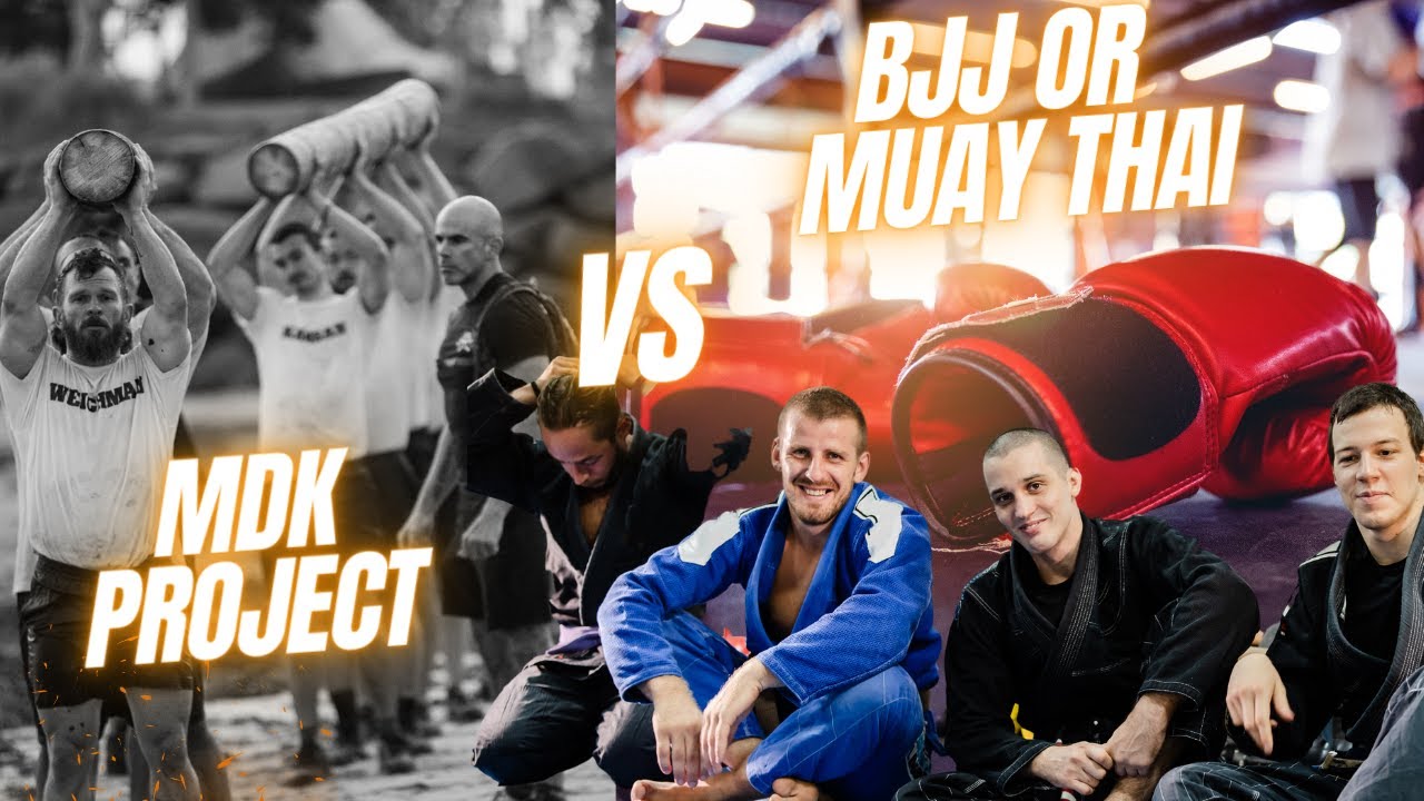 MDK Project vs BJJ and Muay Thai - YouTube