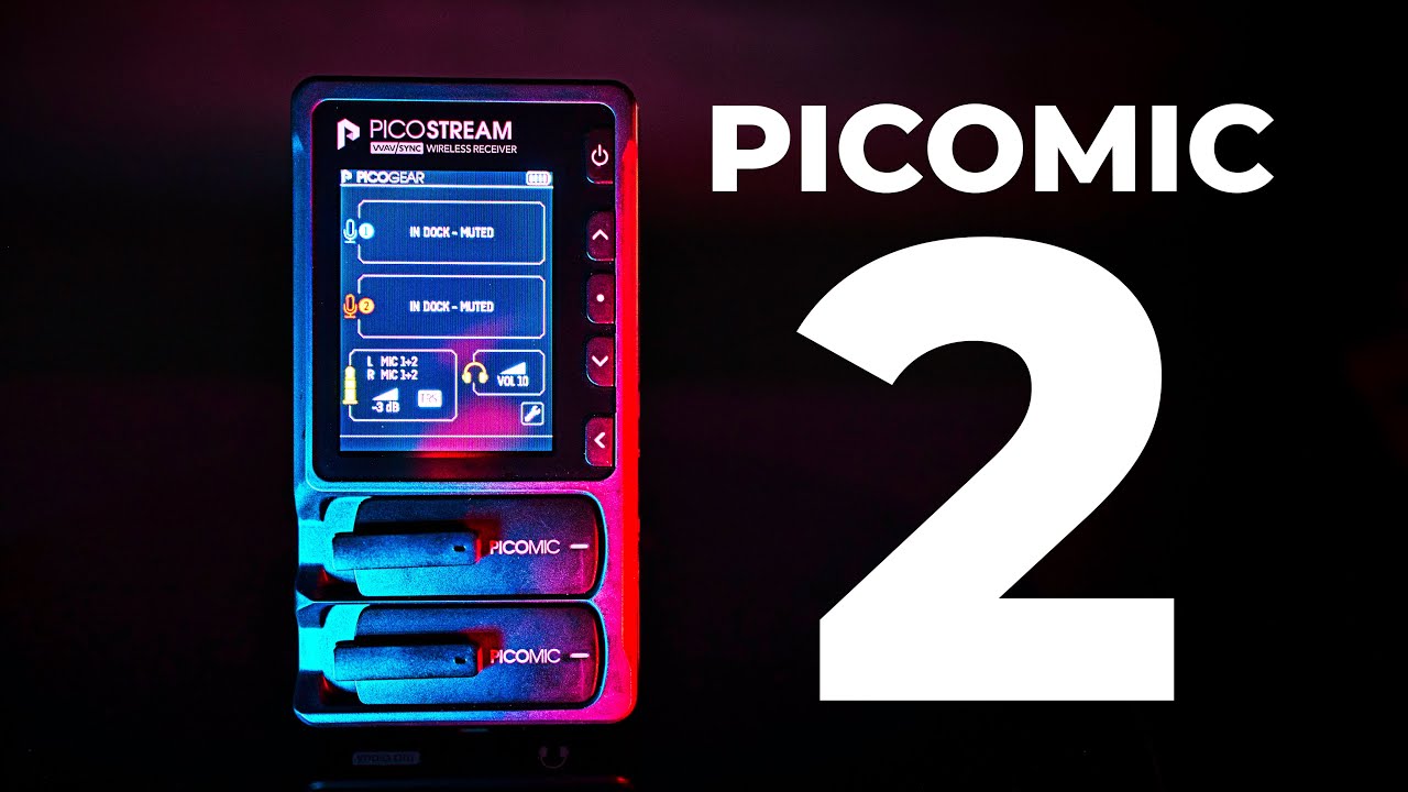 Finally, a Tiny Wireless Mic with Huge Sound - PicoMic 2! - YouTube