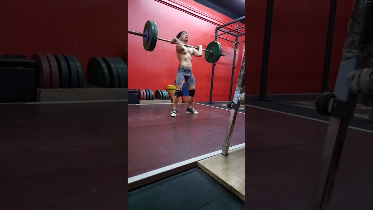 Clean and Jerk 6x3 + 18th rep +10KG - YouTube