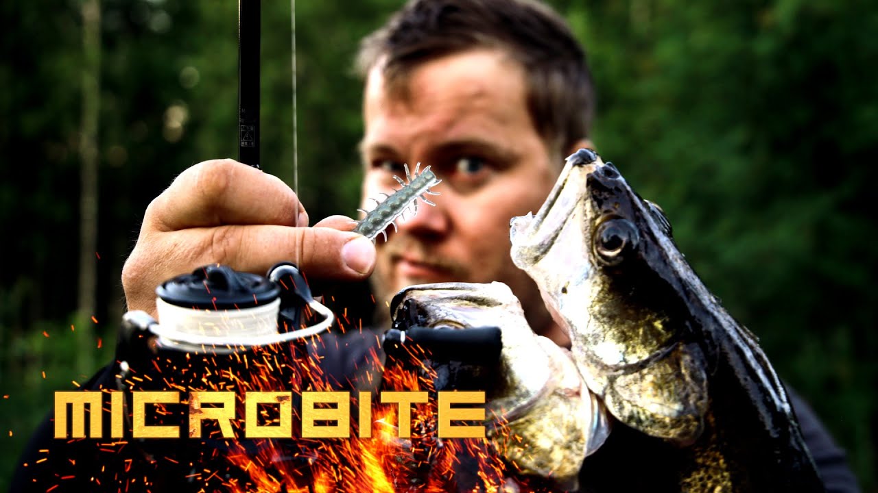 Kuhakopla mukaan Microbite Hellgram jigillä / Hellgram "Orc" Bait Got Me Some Nice Zanders - YouTube